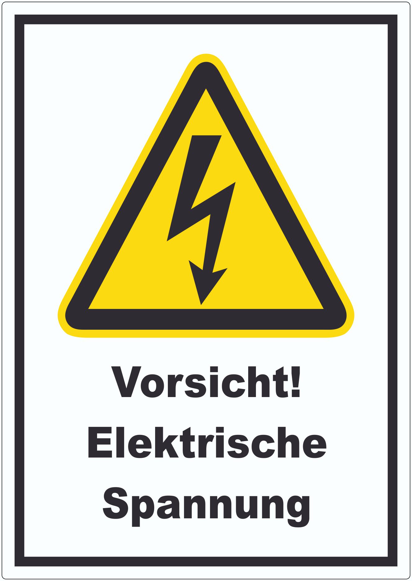 Vorsicht Elektrische Spannung Aufkleber | HB-Druck Schilder ... Vorsicht Elektrische Spannung Aufkleber | HB-Druck Schilder ...