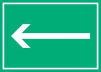 Richtungspfeile | Schilder | HB-Druck Schilder, Textildruck & Stickerei ...