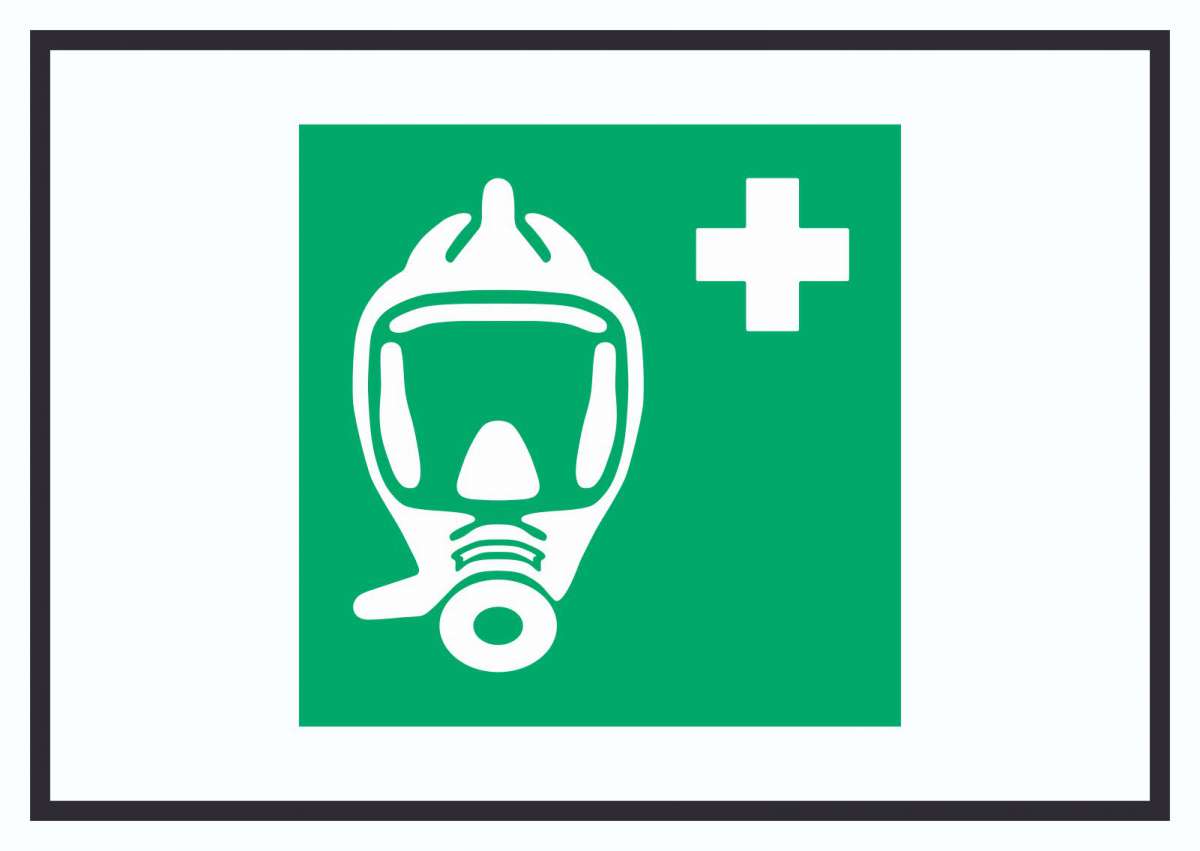 Atemschutzgerät Symbol | HB-Druck Schilder, Textildruck & Stickerei ...