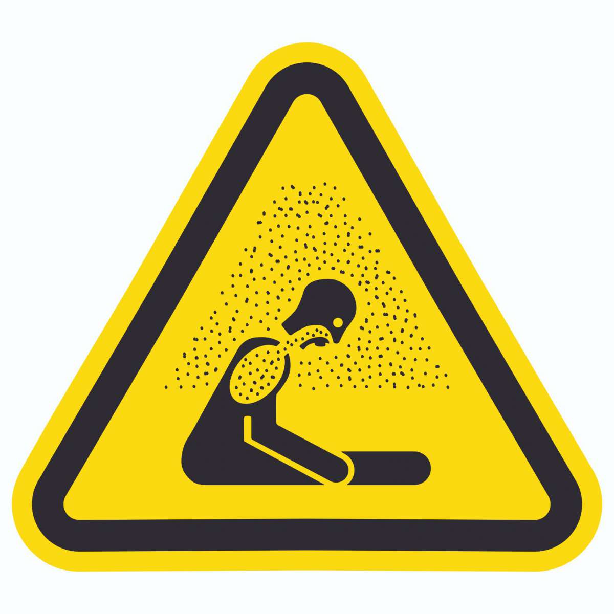 Achtung Erstickungsgefahr Symbol Aufkleber Dreieck | HB-Druck Schilder ...