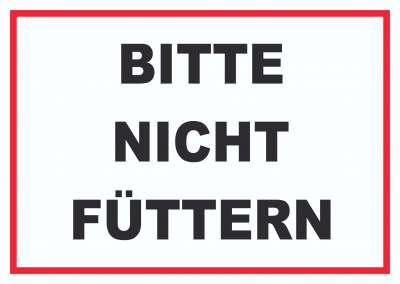 Bitte im Sitzen pinkeln Schild | HB-Druck Schilder, Textildruck ...