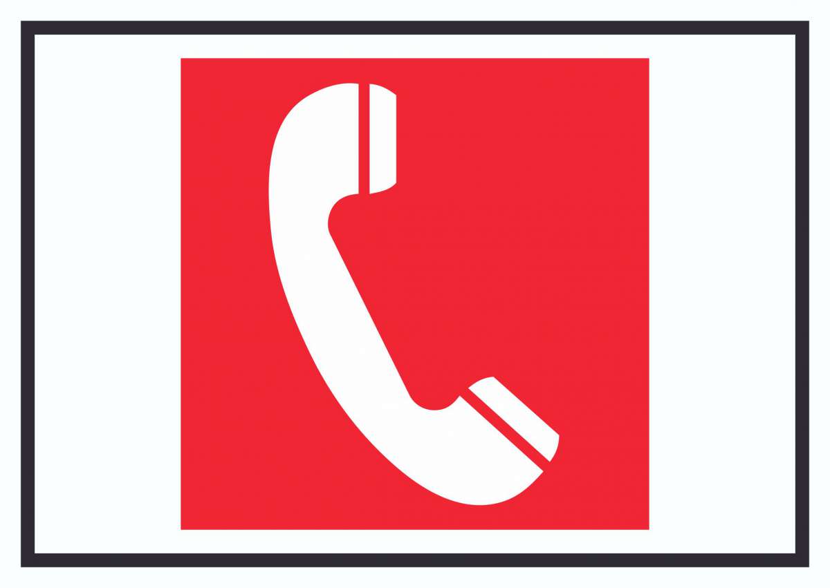 Brandmelder Symbol Schild | HB-Druck Schilder, Textildruck & Stickerei ...